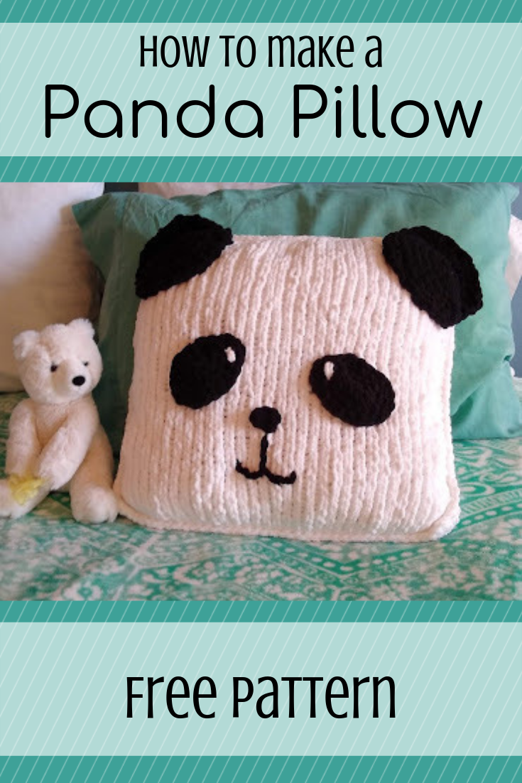 Panda Pillow – The Sunshine Macchiato